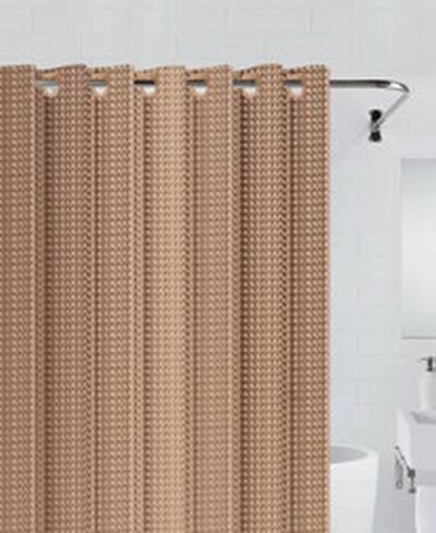 Штора для ванной 180х200 3D с люверсами BathPlus NFD-3D-brown