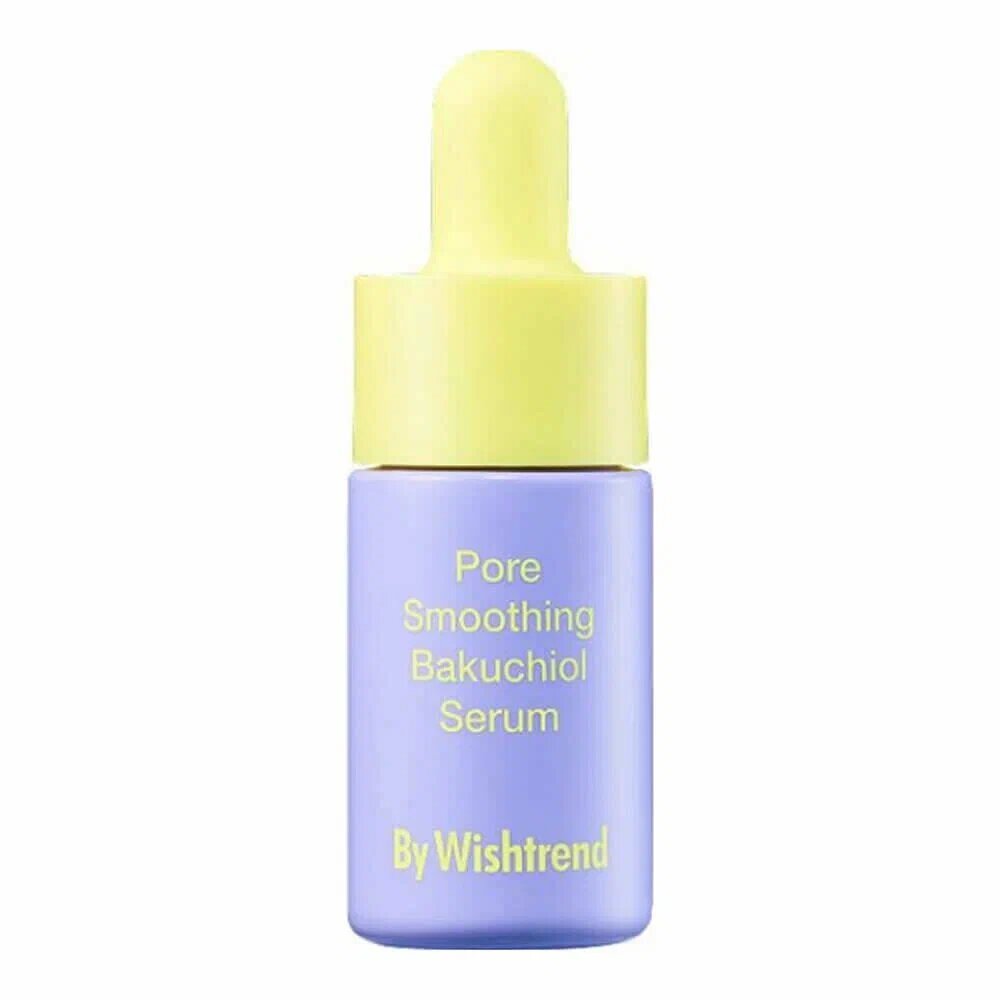 Сыворотка антивозрастная с бакучиолом на сужение пор, миниверсия By Wishtrend Pore Smoothing Bakuchiol Serum, 10 мл