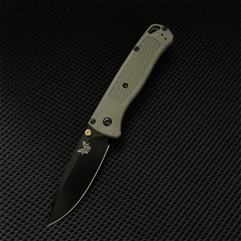 Benchmade535 Компактный складной нож с рукоятью из нейлона со стекловолокном, удобен для ношения в кармане, подходит для отдыха на природе и самозащиты