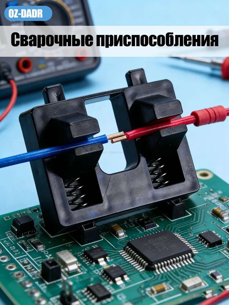 Сварочный кондуктор / и держатель для пайки проводов / электроники Фиксатор ремонта / DIY инструмент мастерской