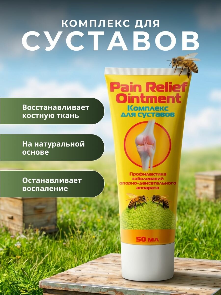 Крем для суставов Pain Relief Ointment / Пэйн рилиф ойнтмент 50 мл