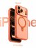 Чехол О'кейси, для iPhone 17 Pro Max, матовый, MagSafe, оранжевый