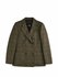 Куртка FAY Double-breasted check jacket, размер 42, зеленый,