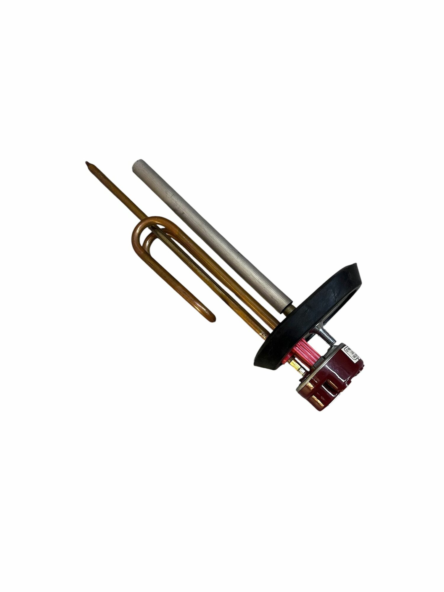 ТЭН RCA PA 1500 W для Аристон, Поларис и др, с анодом М 6 , прокладкой , фланец и регулятор 15А