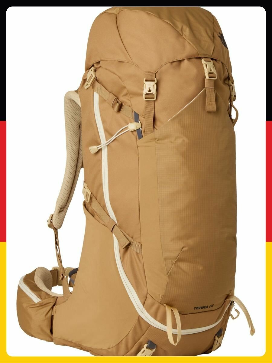 Рюкзак The North Face Terra 65 - Trekkingrucksack, коричневый, 800х290х280