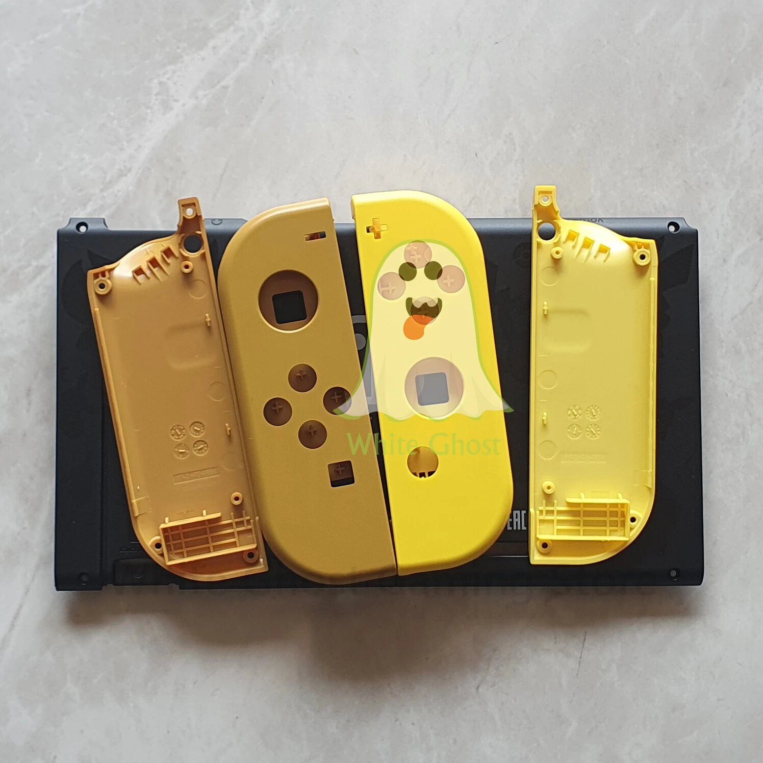 Корпуса для NS Switch OLED, желтые (Color: O)