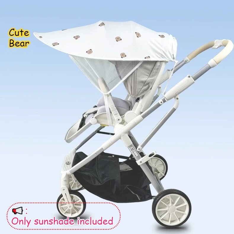 Солнцезащитный козырек для коляски Cute Bear