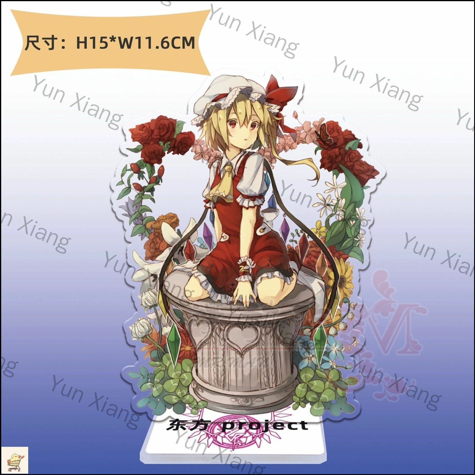 Двусторонняя просвечивающая акриловая подставка Гэнсокё Фантазия (Touhou Project)/Touhou Project: "Gensokyo Fantasia" Double-Sided Translucent Acrylic Standee