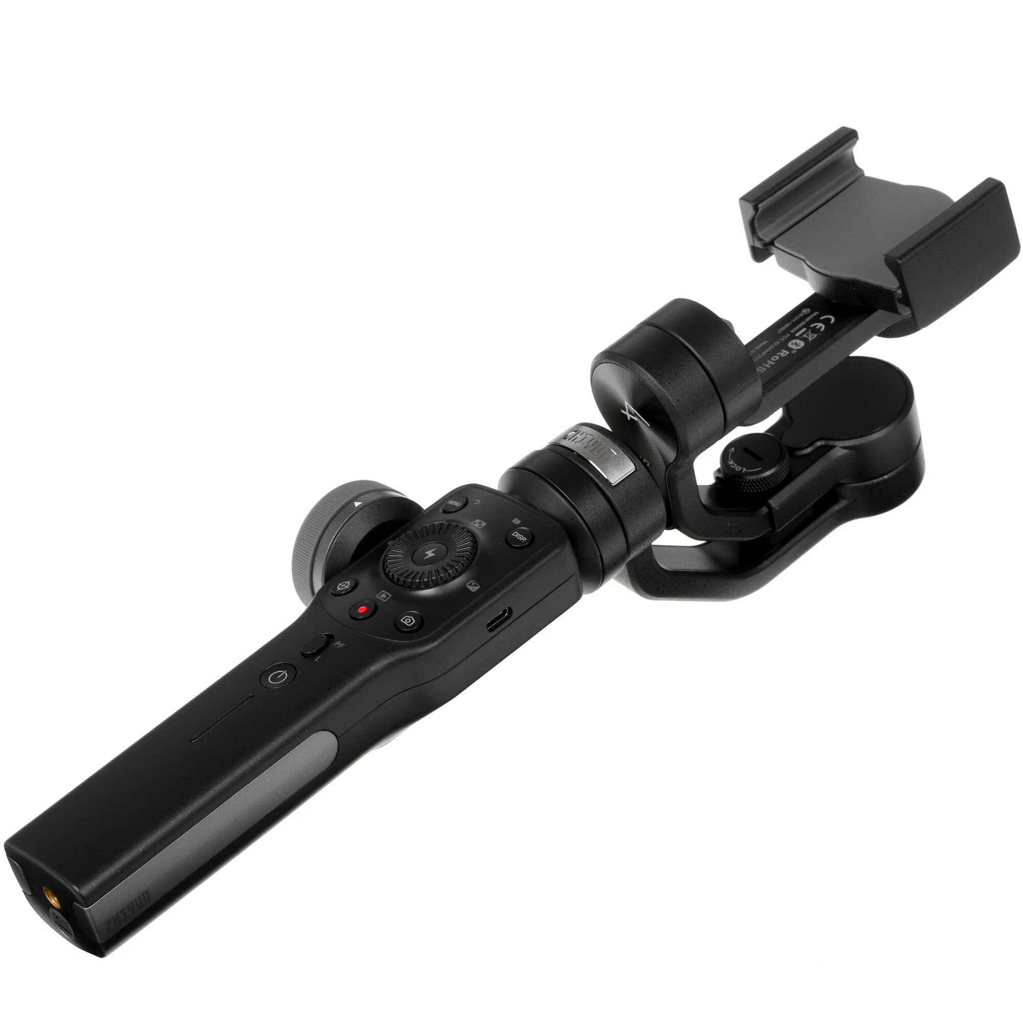 Стабилизатор для смартфона Zhiyun Smooth 4 черный, вес смартфона до 170 грамм