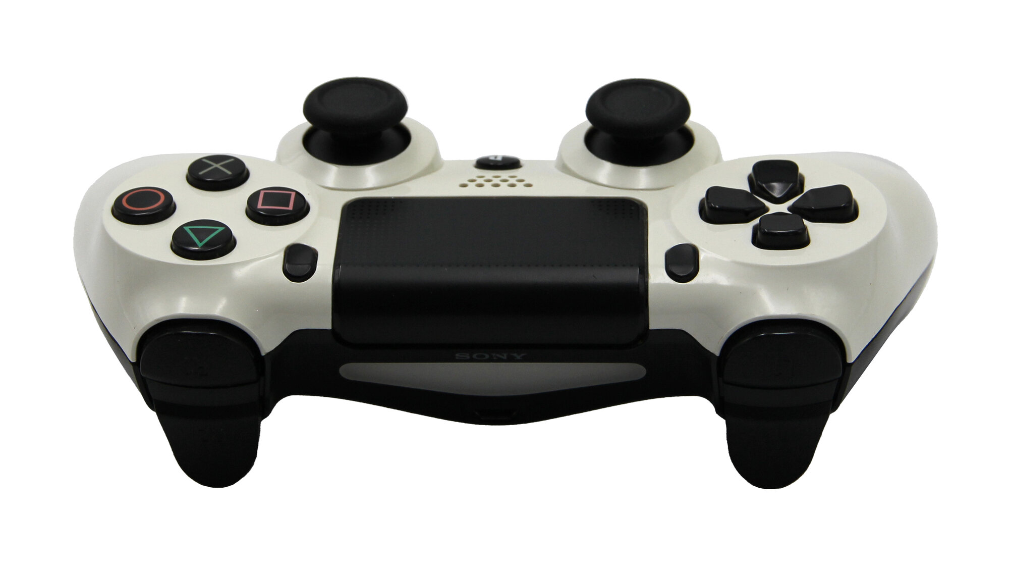 Геймпад DualShock 4 White/Black для PS4 — фото 1