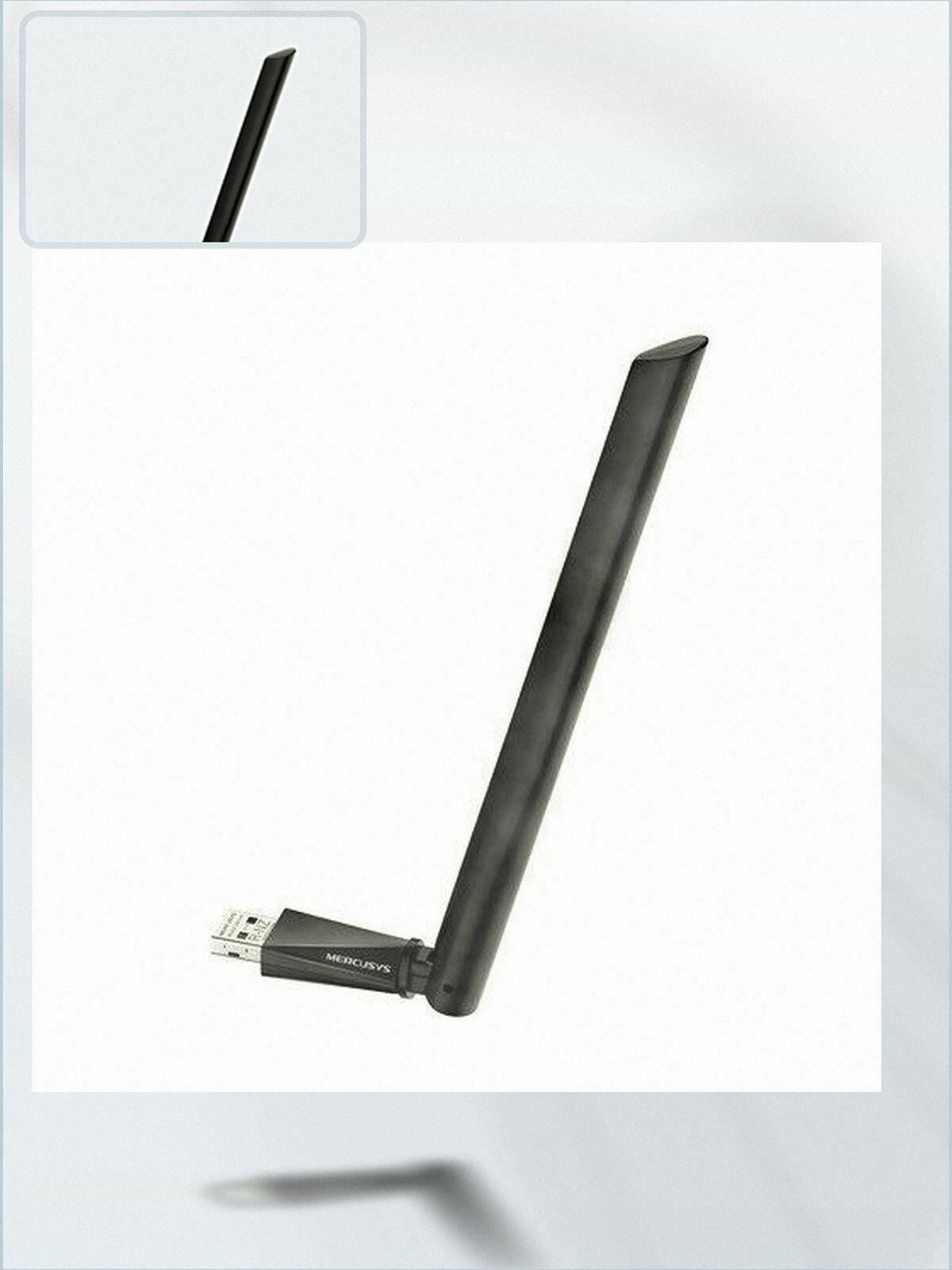Wi-Fi адаптер, 2.4 ГГц, цвет- черный, полезный