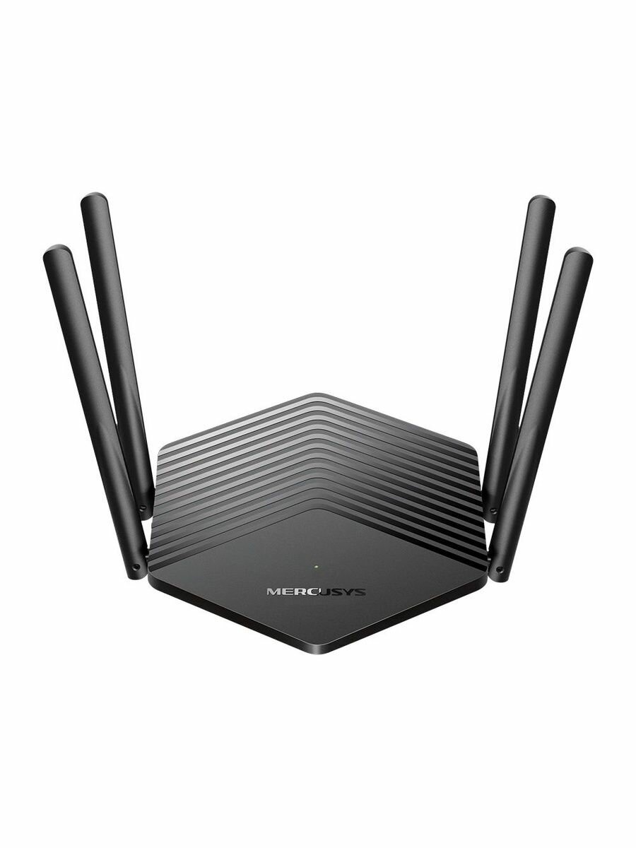 Wi-Fi Роутер Mercusys MR80X гигабитный, AX3000, 4xRJ45 1Гбит/с, двухдиапазонный, режим роутер/ретранслятор