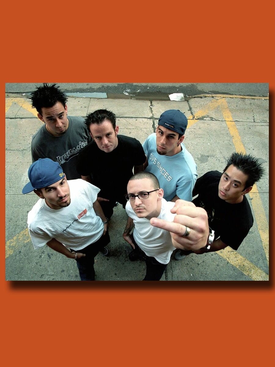 Постер Linkin park - 30х40см, Плакат Линкин парк, арт.2