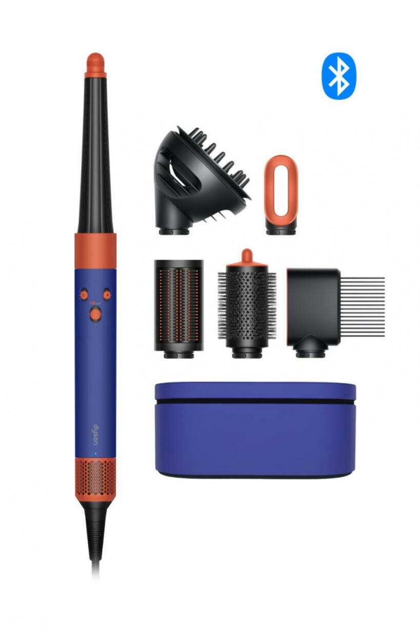 Стайлер Dyson Airwrap HS08 Complete Long, i.d. Diffuser Edition Vinca Blue / Topaz (Синий) + кейс