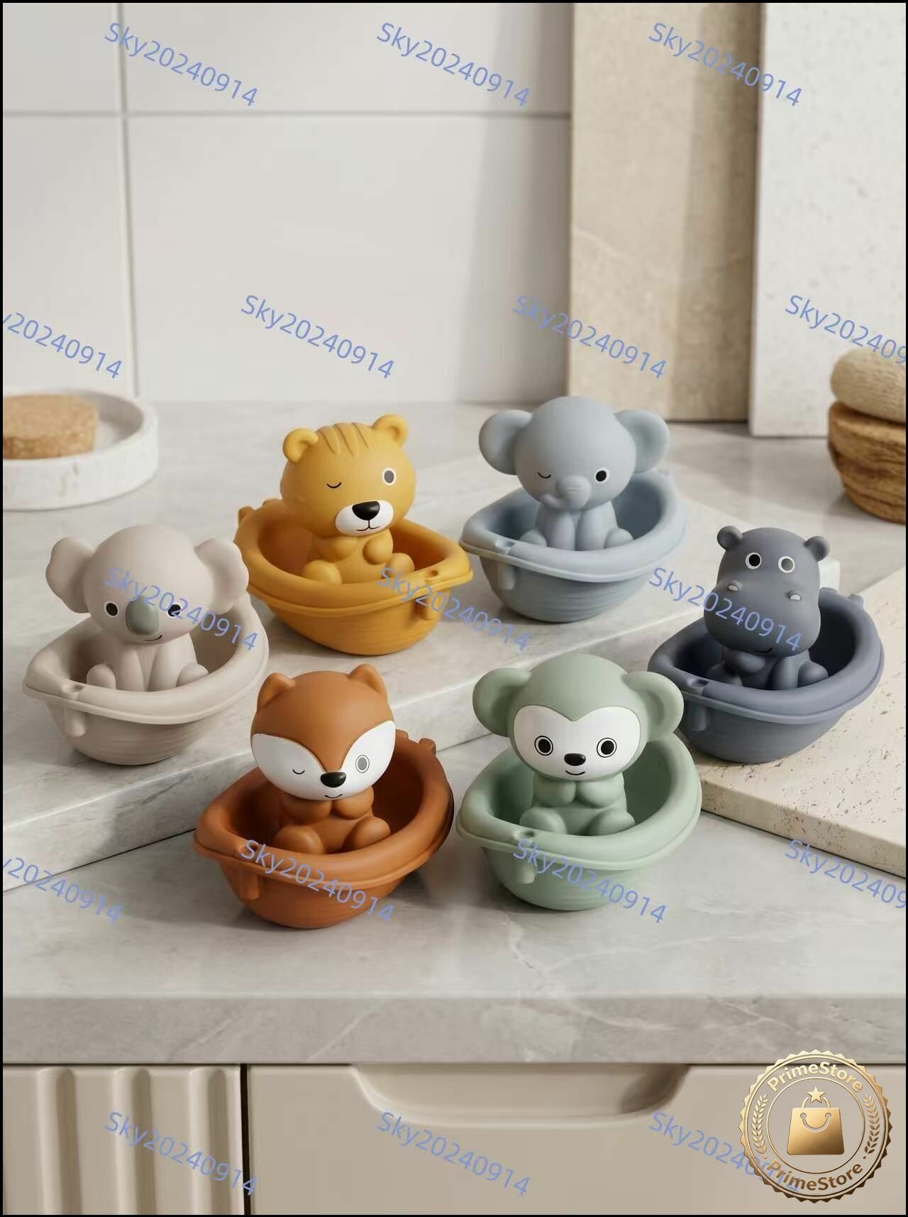 Игрушки для ванной, игрушки для купания малышей 12 штук воды Набор для Кораблики