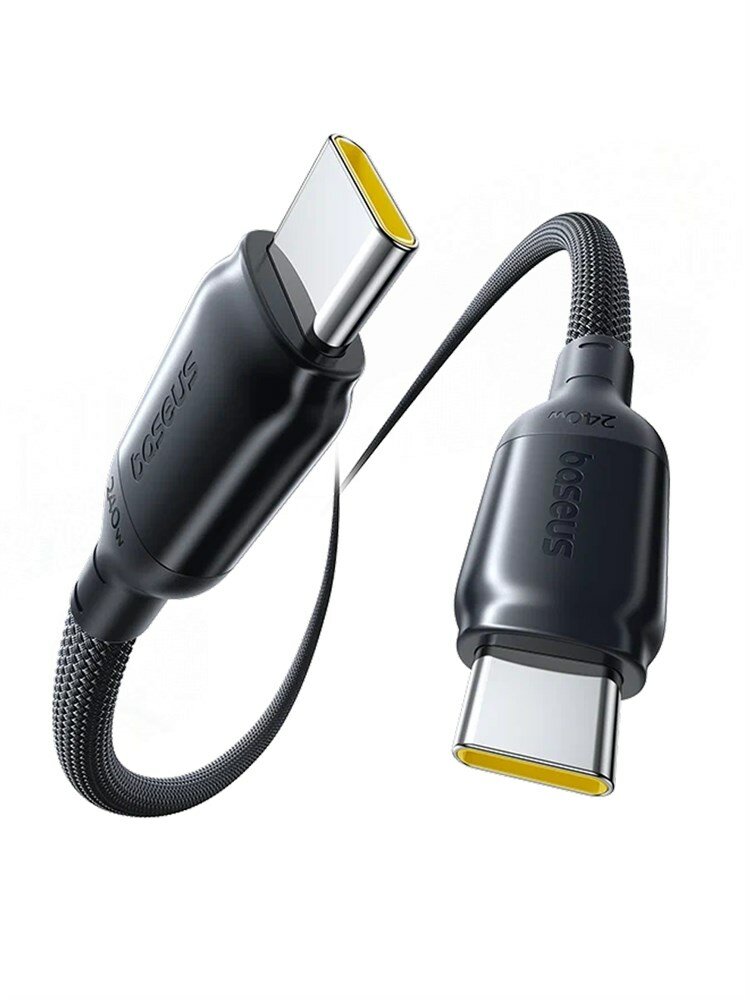 Baseus Кабель Baseus PicoGo 240w Type-C - Type-C 1м E0423300 CB000205 Черный