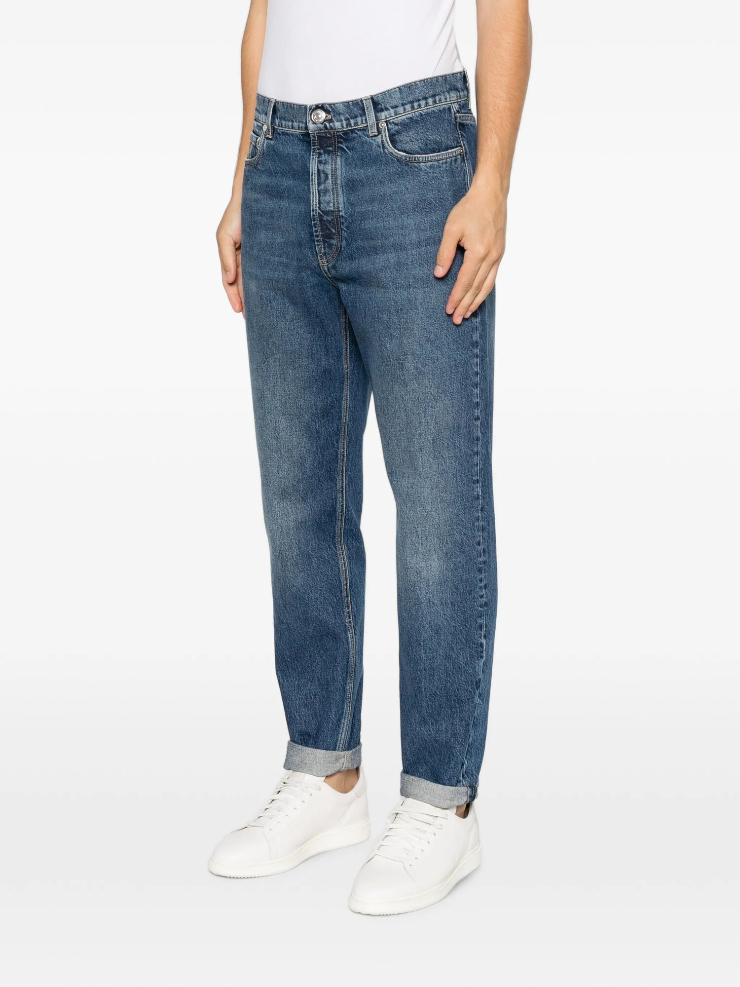 Джинсы BRUNELLO CUCINELLI Belt-loops jeans, размер 50 — фото 1