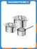 Набор кастрюль Zwilling True Flow 3 предмета