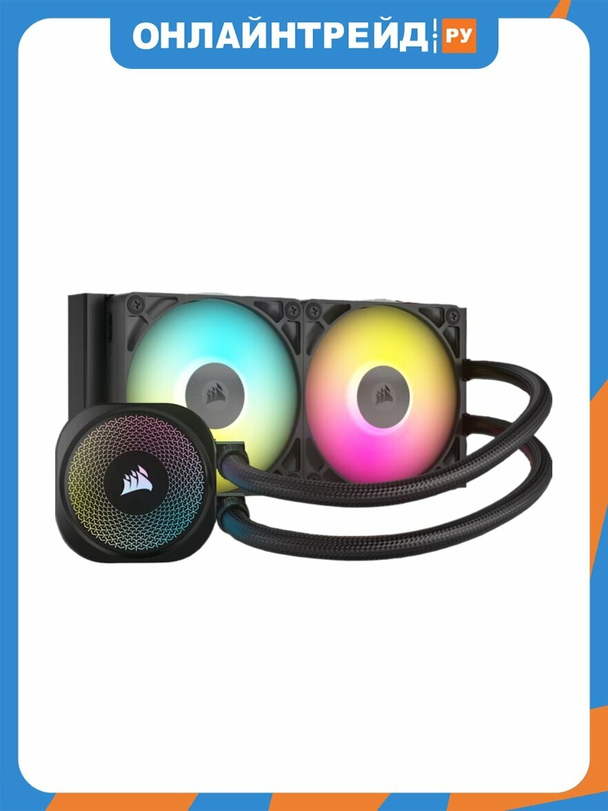 СВО для процессора Corsair iCUE LINK TITAN 240 RX RGB (CW-9061016-WW)