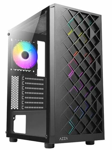 Компьютерный корпус AZZA SPECTRA (2007755) черный - Midi Tower, ATX, USB 2.0 Type-A, USB 3.2 Gen 1 Type-A
