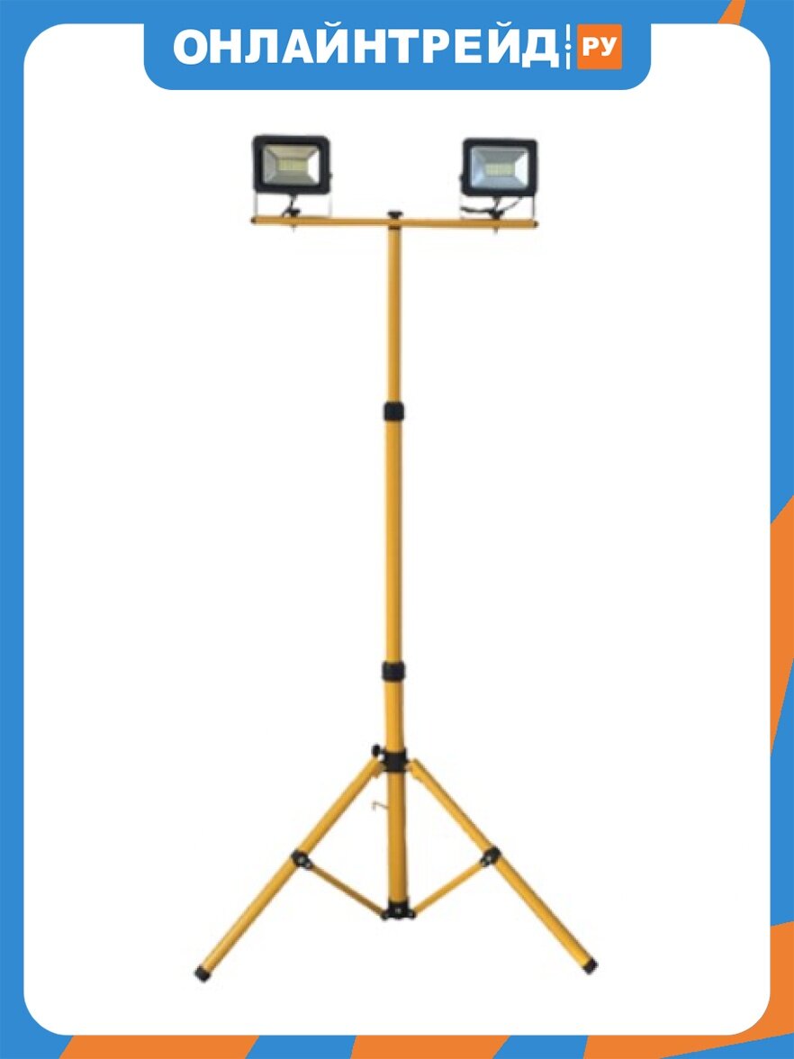 Прожектор Foton Lighting FL-LED Light-PAD STAND 2x 50W Grey 4200К 10000Лм 2x50Вт AC220-240В на стойке