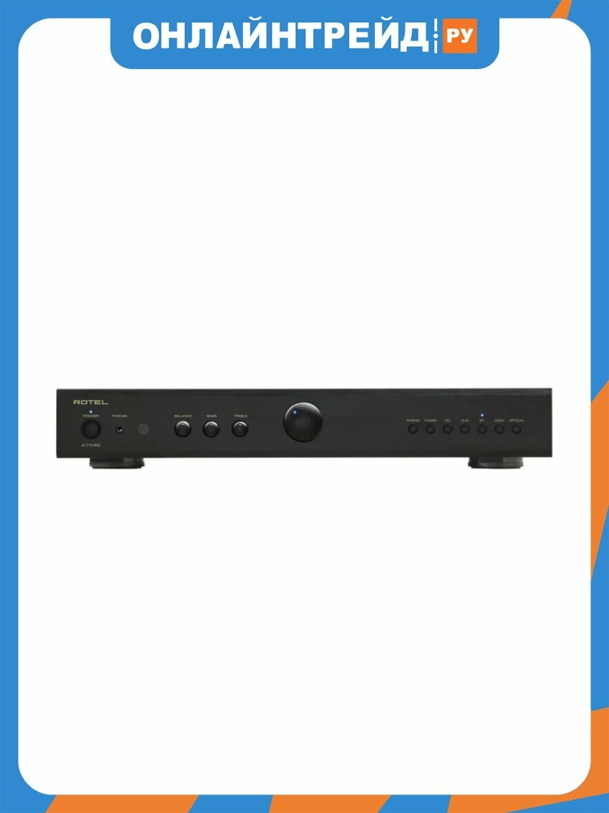 Интегральный усилитель Rotel A11 MKII, черный
