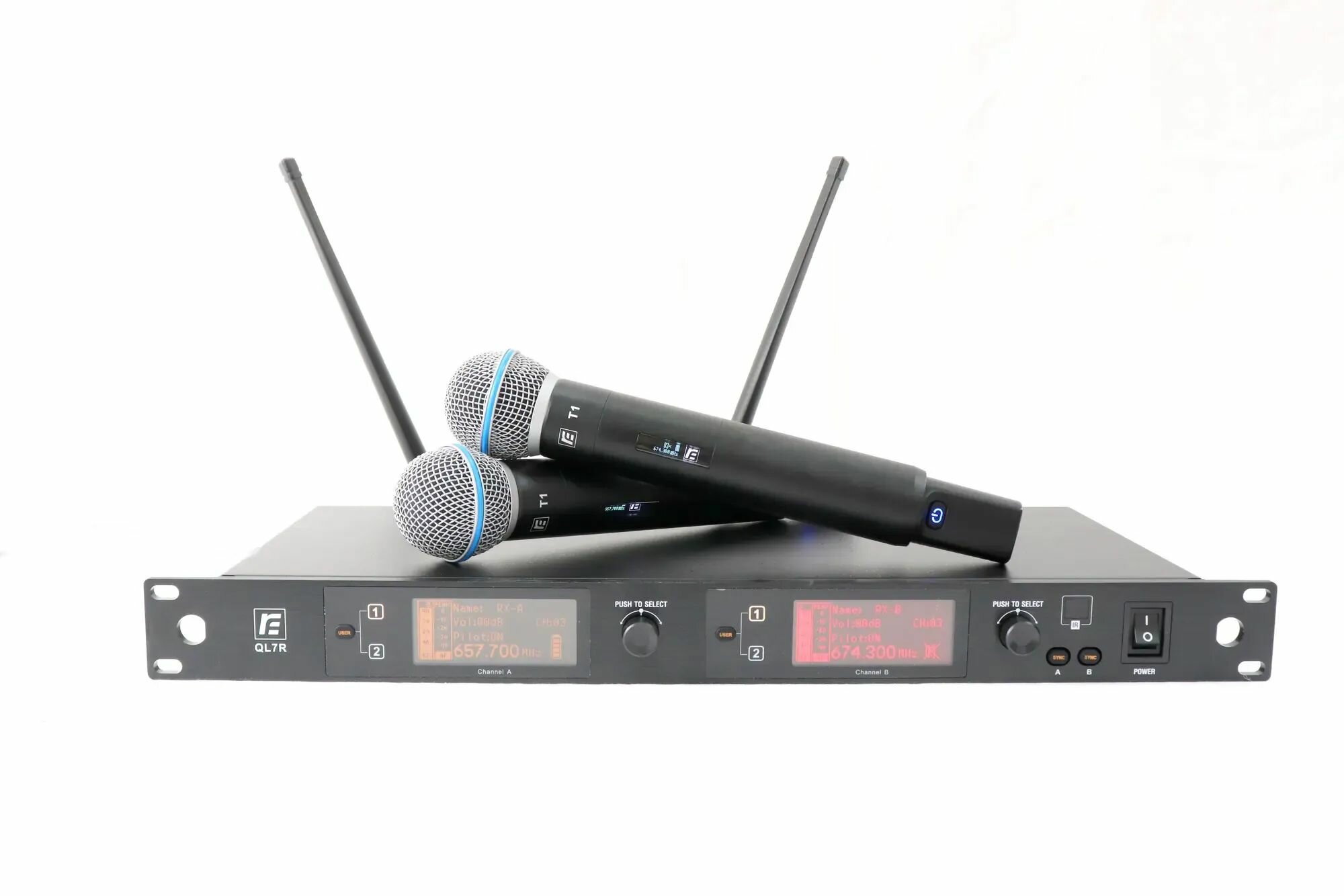 Микрофонная радиосистема RFIntell QL7R/T1-B