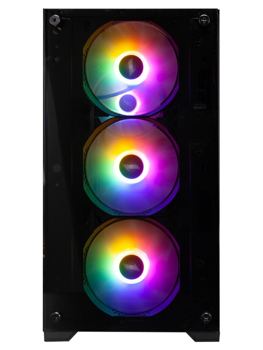 Корпус 1STPLAYER Firebase X2-M, черный (X2-M-4F1)