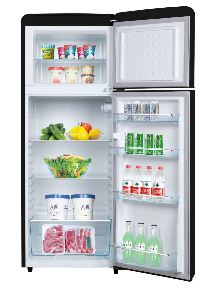 Холодильник Tesler RT-218 BLACK — фото 1
