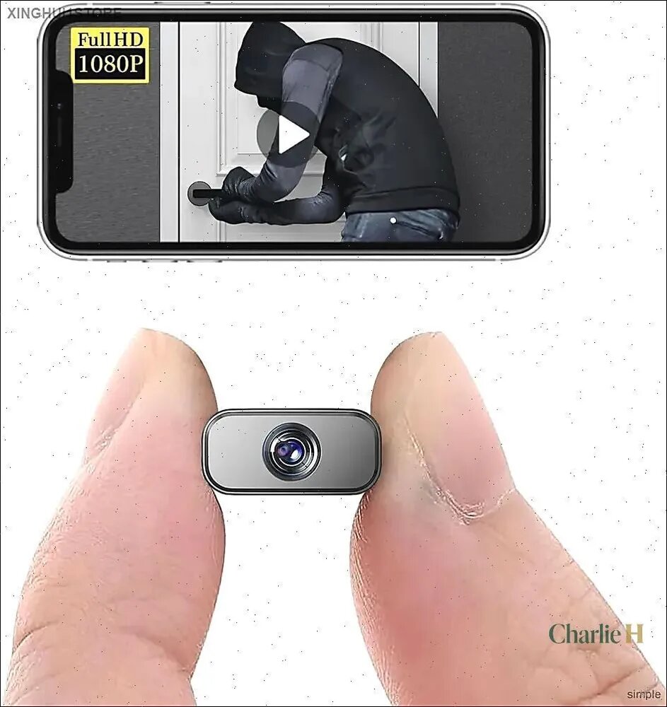 WiFi камера, аккумулятор, 4k, ночное видение, детектор движения, для домашнего видеонаблюдения