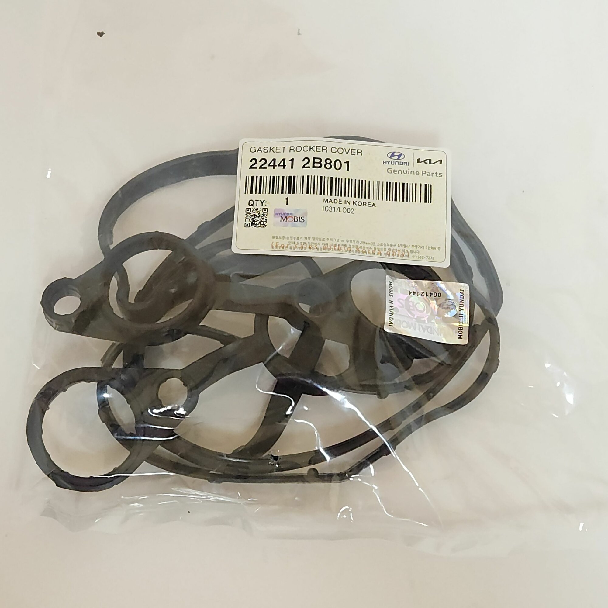 Прокладка клапанной крышки Hyundai-Kia 224412B801