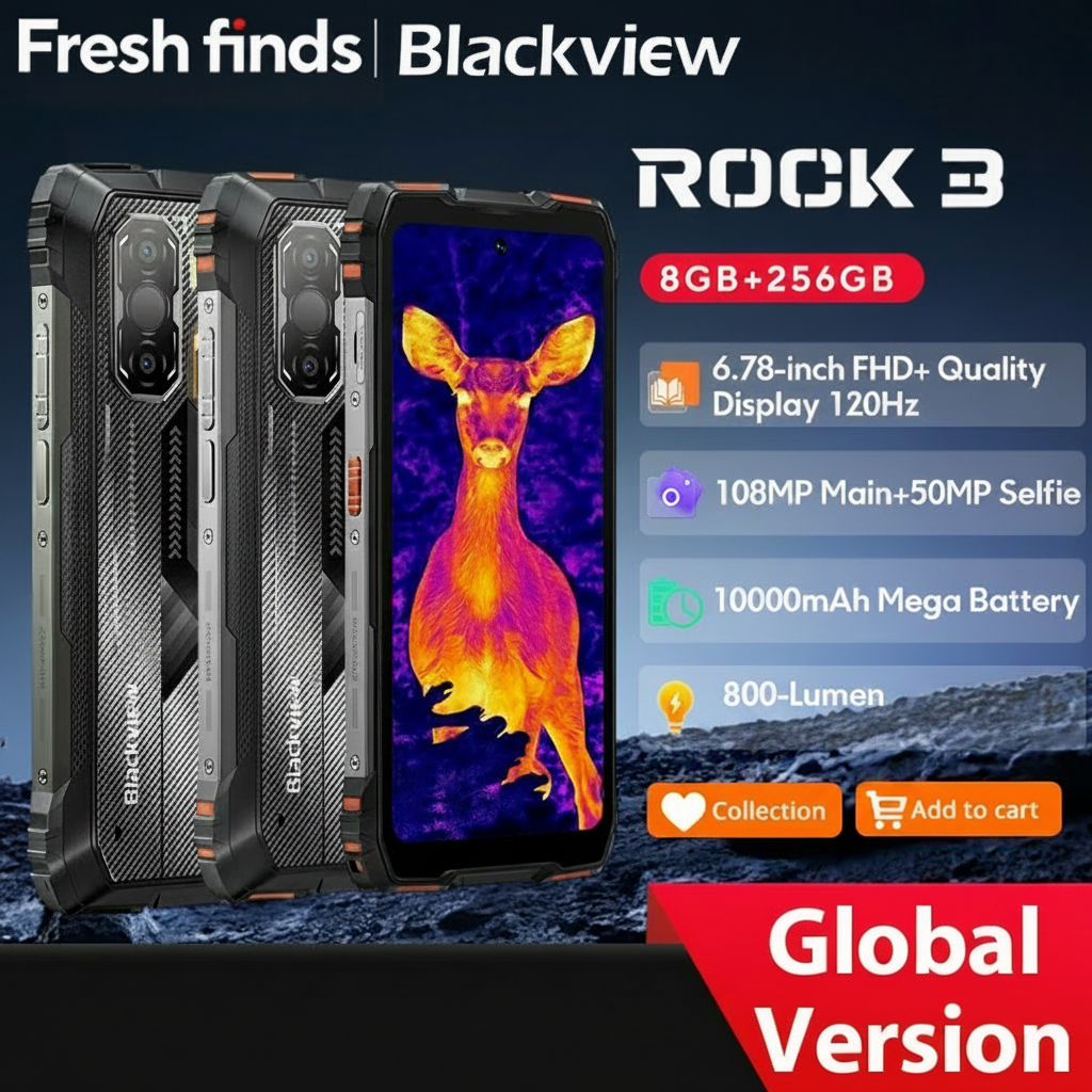 Смартфон Blackview Rock 3, 8/256ГБ — фото 1