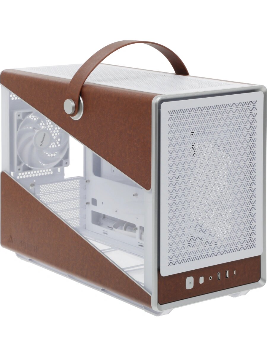 Корпус Montech Heritage PRO (W) белый без БП mATX 5x120mm 2x140mm 2xUSB3.0 audio bott PSU