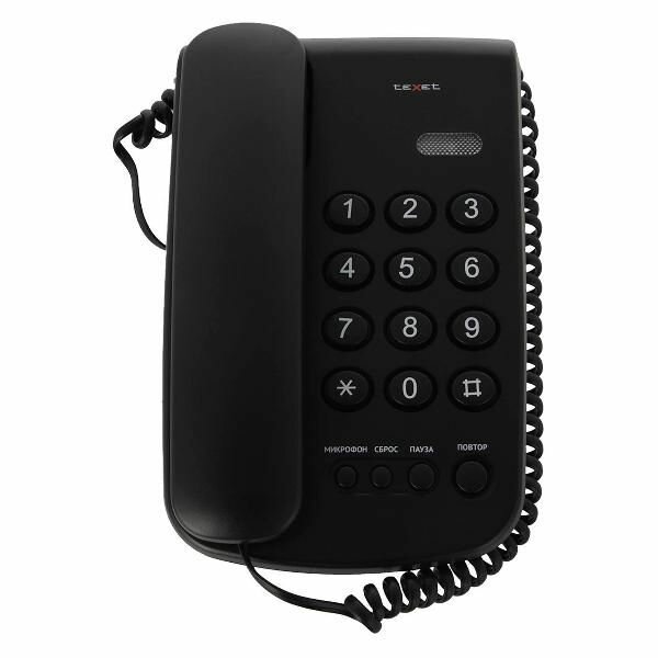 Телефон проводной teXet TX-241