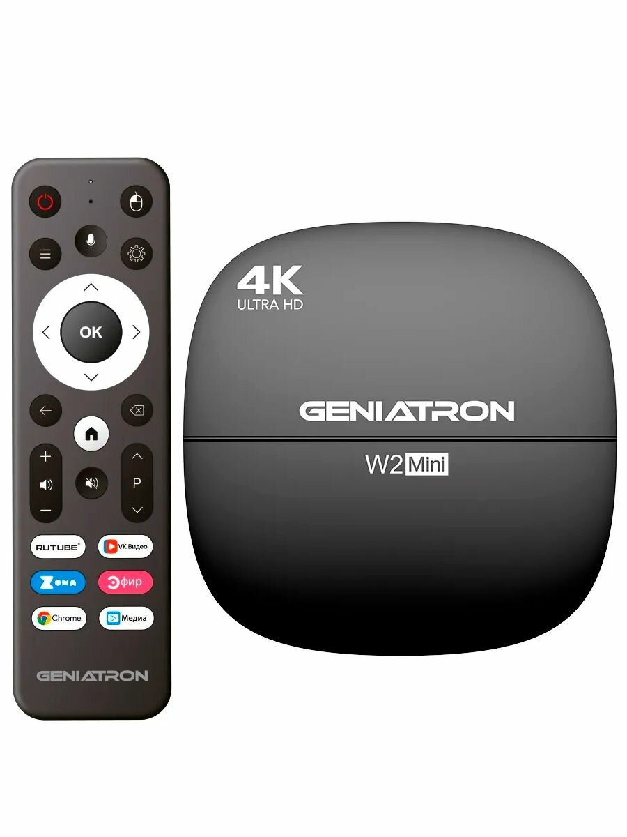 Медиаплеер Geniatron W2 mini 2/16GB H313 настроен