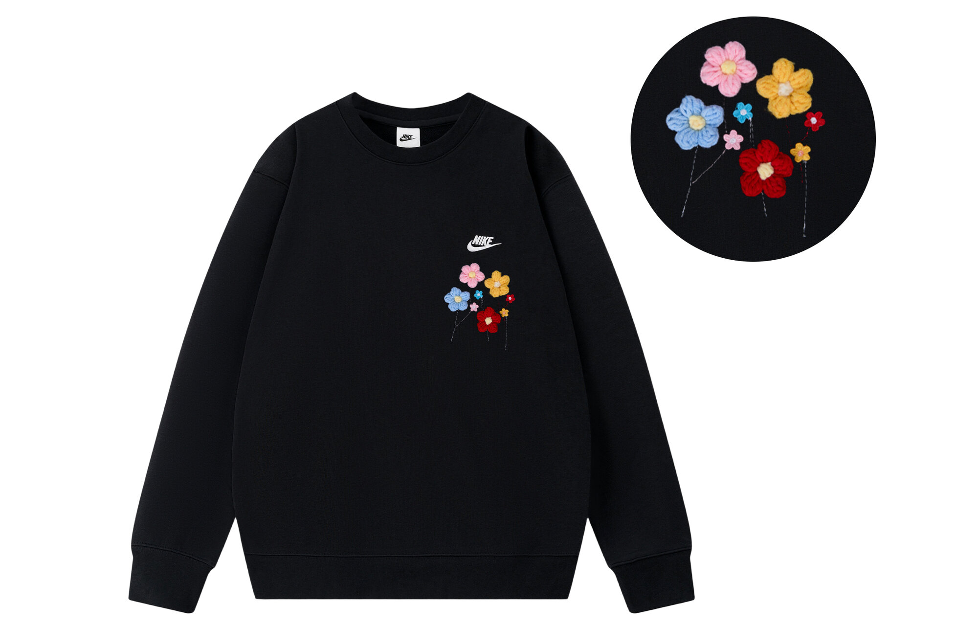 Толстовка NIKE Black Crew Neck, 1 шт.