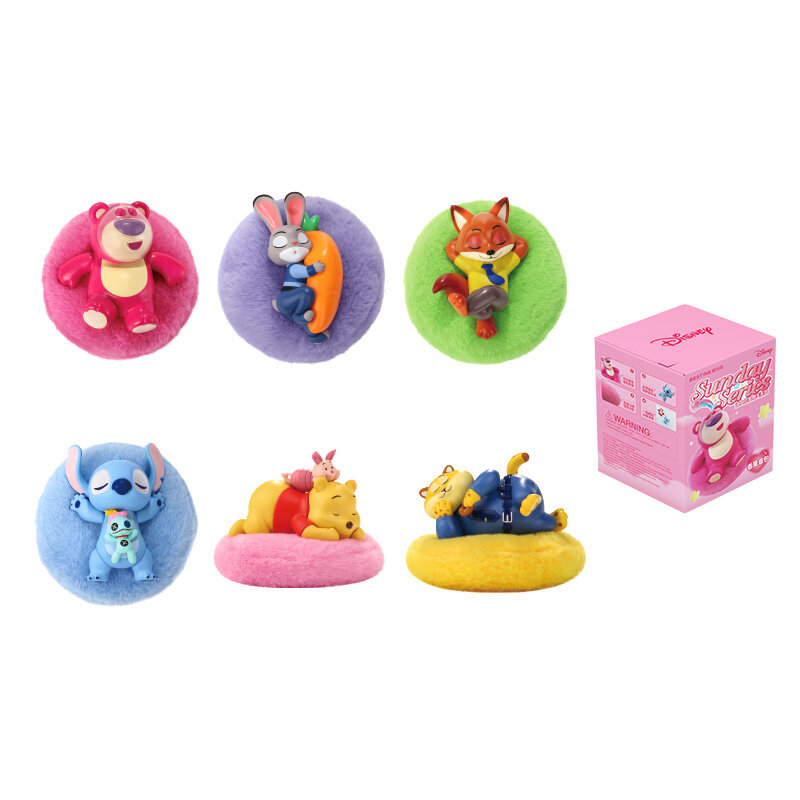 Набор игрушек-сюрпризов унисекс BESTINE x Disney Stitch and Lotso, Single Mystery Box (Random Pick)