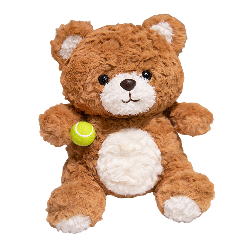 Плюшевый мишка унисекс 77 SEVEN DREAM, Tennis Bear, 50CM EU