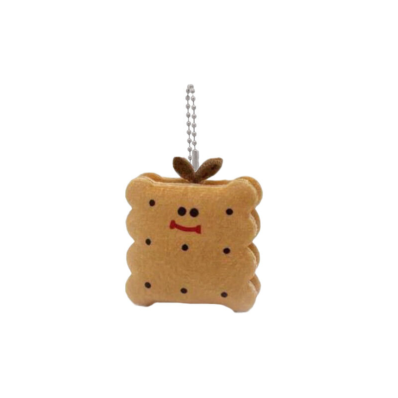 Плюшевая подвеска унисекс YIDIANCHAOWAN Burger, Small Toast Slice Pendant, 6 см