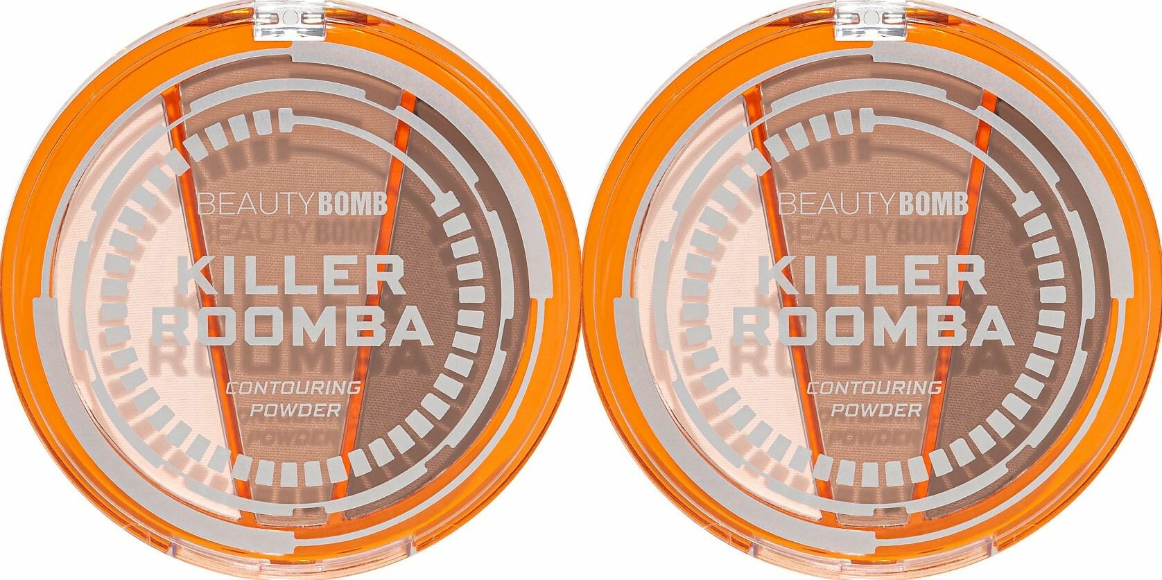 Beauty Bomb Палетка для контуринга Killer Roomba, 01, 2 шт