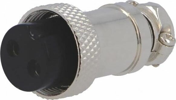 N/A MIC322 Вилка, микрофонная, "мама", PIN: 2, на провод, прямой, 1шт