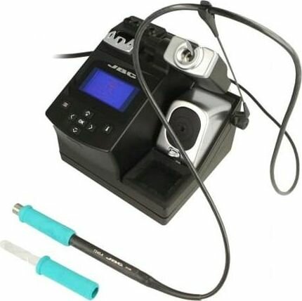 Паяльная станция JBC TOOLS CD-2BQF, цифровая, кнопками, 130Вт, 90-450 град. C, ESD