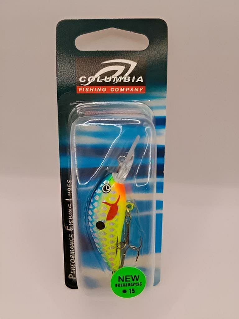 Воблер COLUMBIA fishing company: плавающий крэнк, 40мм, 3гр, заглубление 1,5-2м
