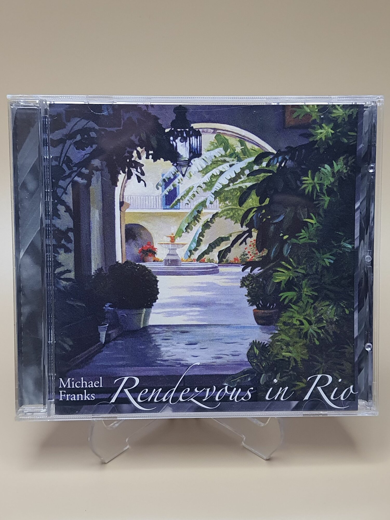 "Rendezvous in Rio" Майкла Фрэнкса (Michael Franks), Джаз, CD диск, 2006 г.