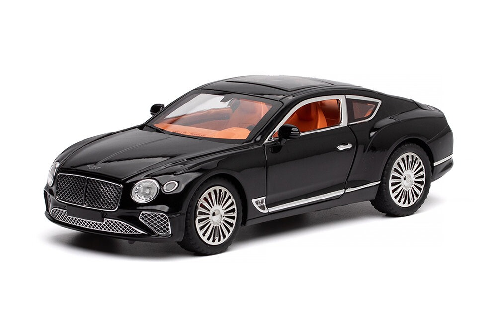 Модель коллекционная PAUDI Bentley continental gt 2026 black / бентли континентал гт черный (длина 17-21 см без коробки)