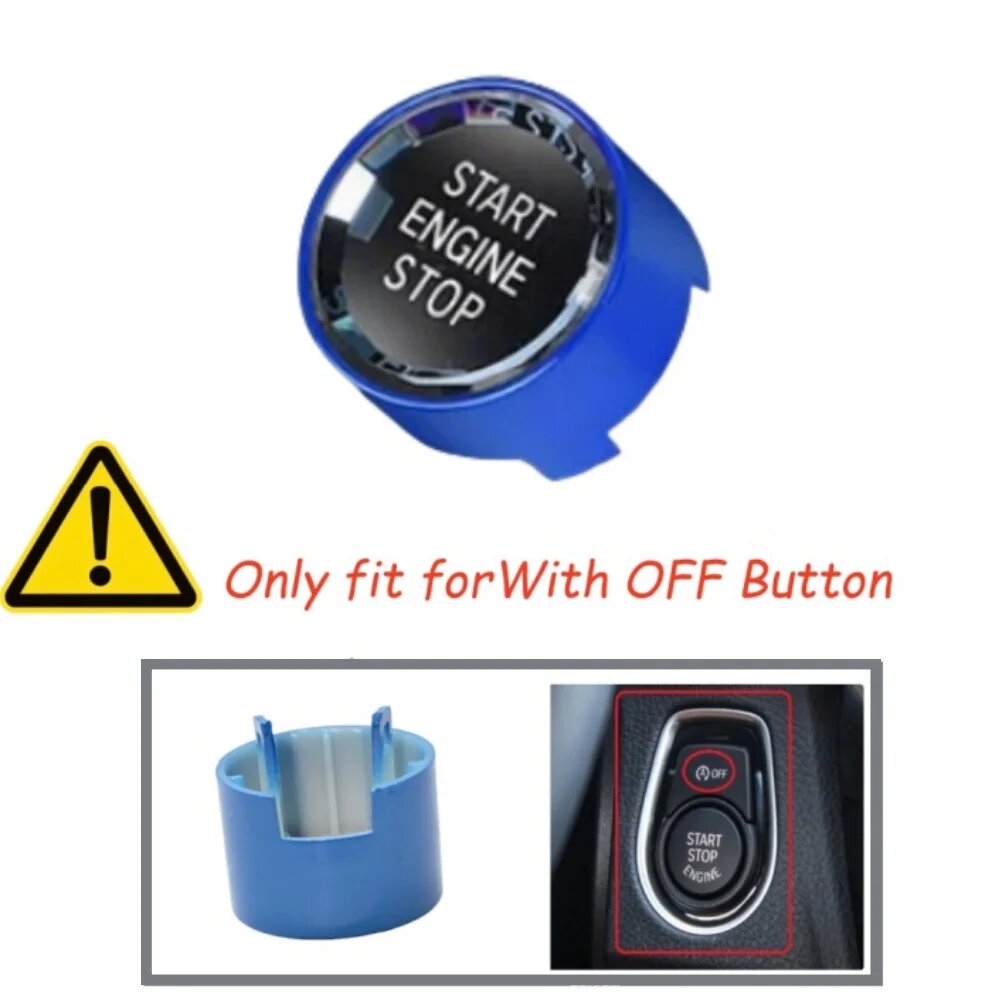 Кнопка Start/Stop Blue для BMW F20/F21/F22/F30