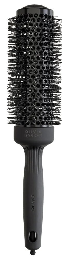 Круглая расческа для волос брашинг для укладки волос термобрашинг Olivia Garden Black Label Speed XL 45 мм BR-BL1PC-TSP45