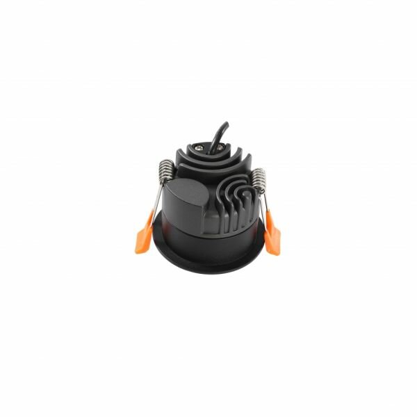 Встраиваемый светильник Iledex Technical Mars DIM 107-7W-D64-3000K-24DG-BK