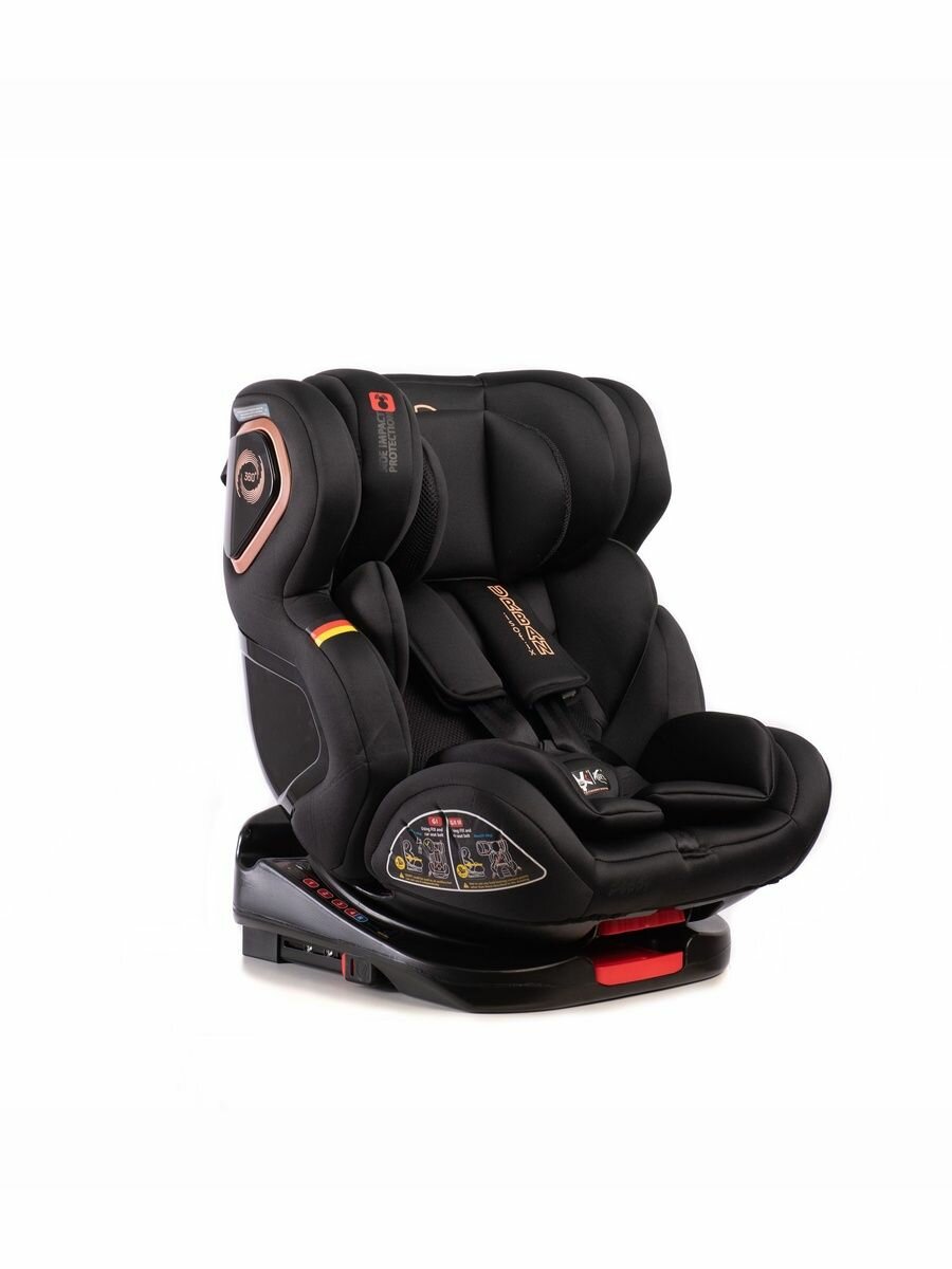 Автокресло 0-36кг Peppy URBAN Isofix Gold black