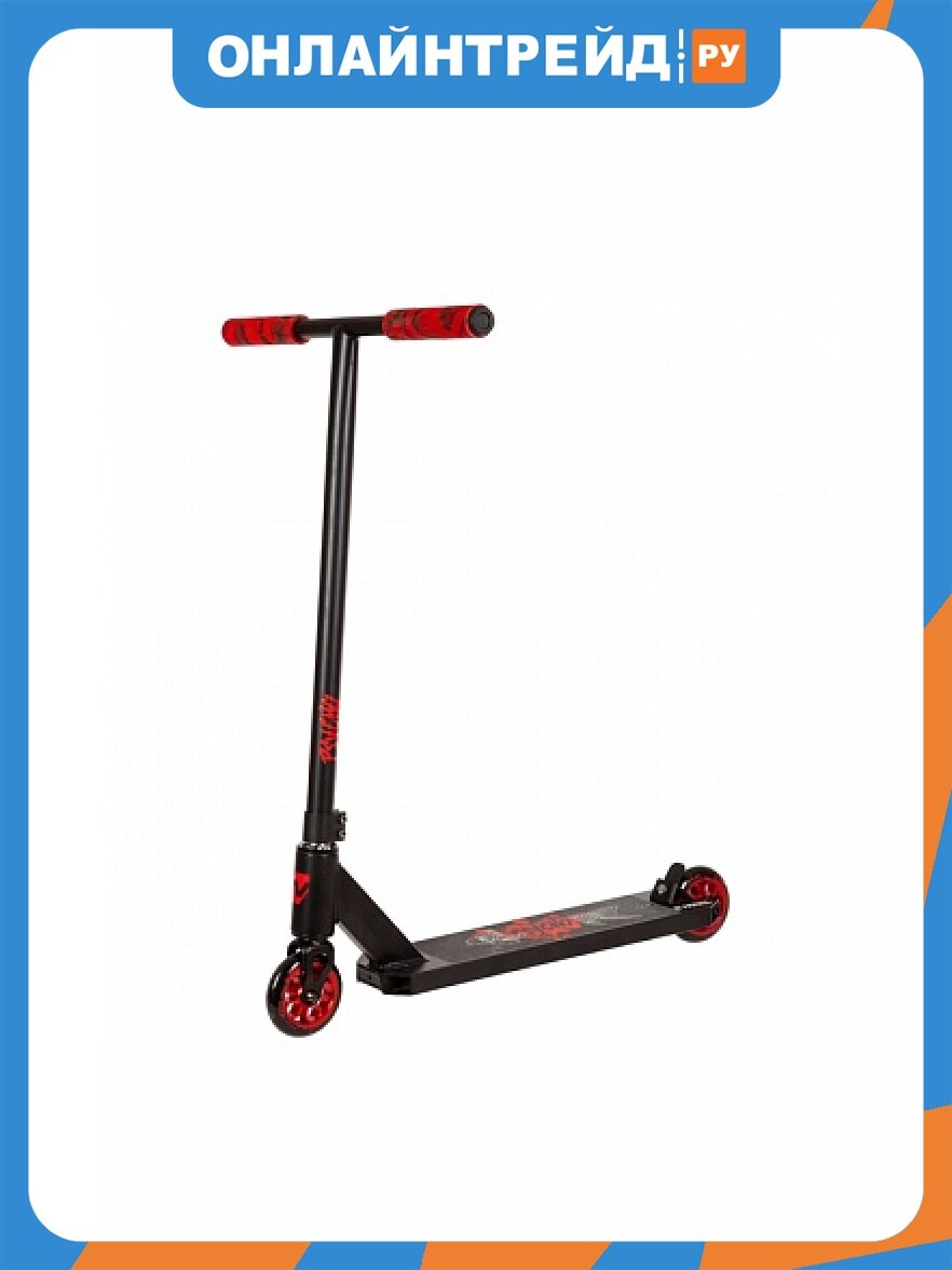 Самокат Novatrack Psycho'40, чёрный 100A. PSYCHOP1. BK22